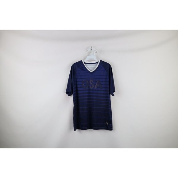 Mitre | Shirts | Vintage Mitre Mens Small Spell Out Striped Usmnt Usa ...